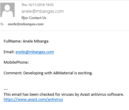 [ABMaterial] How to send emails using SMTP and gmail? | B4X Programming Forum
