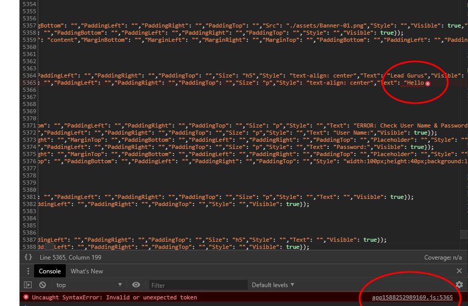 B4J Compiles - but blank screen when html is loaded | B4X Programming Forum