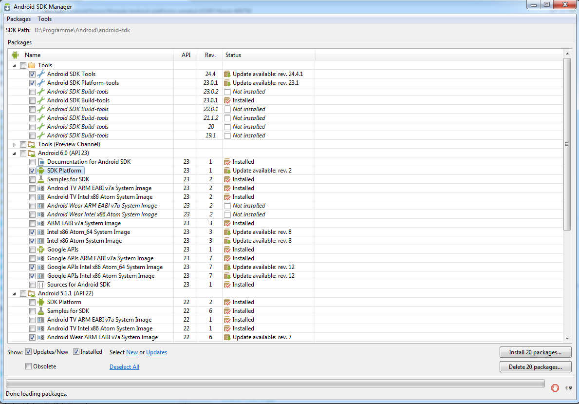 Android\Platforms empty1 | B4X Programming Forum