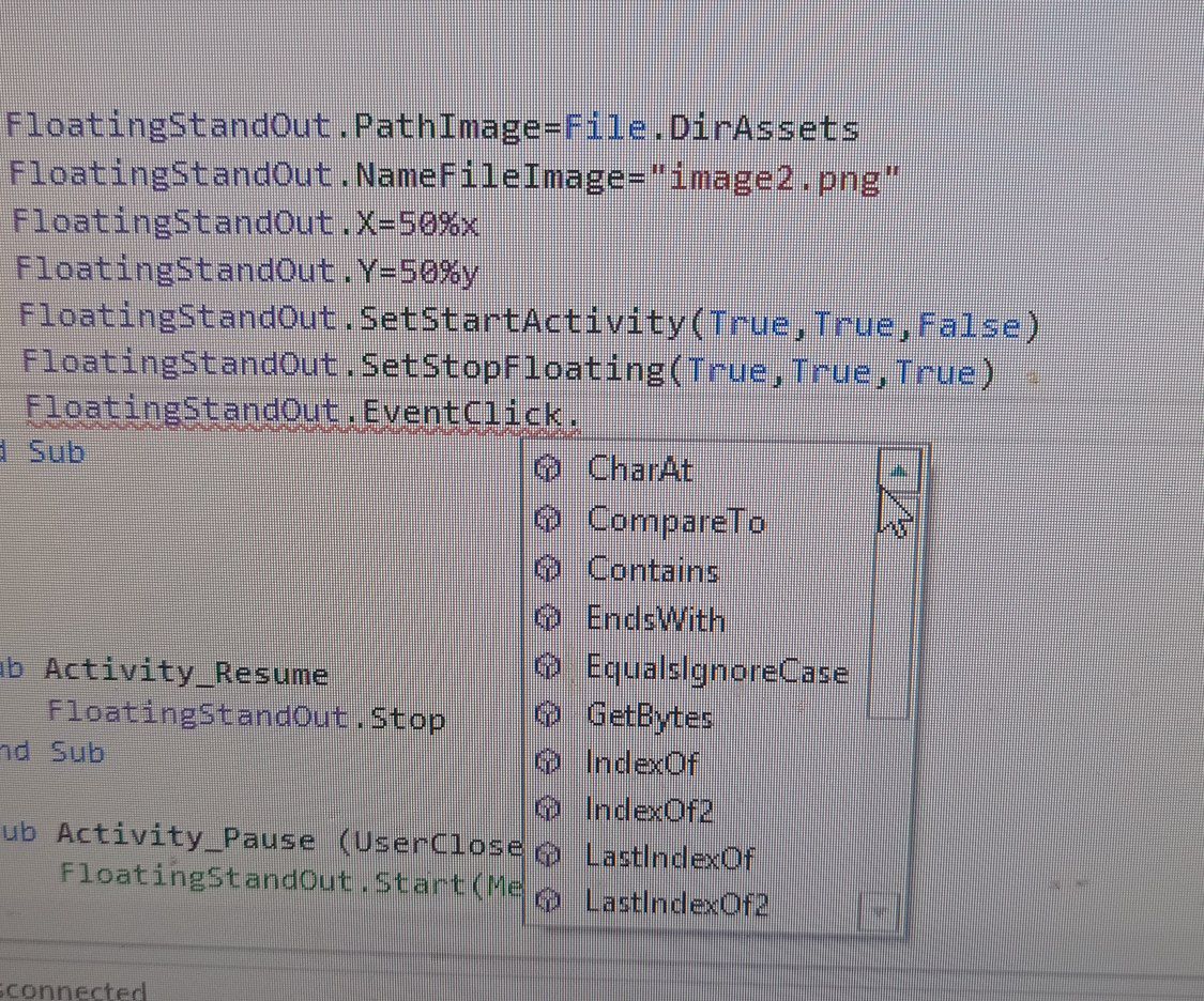 Button floating outside the environment | B4X Programming Forum