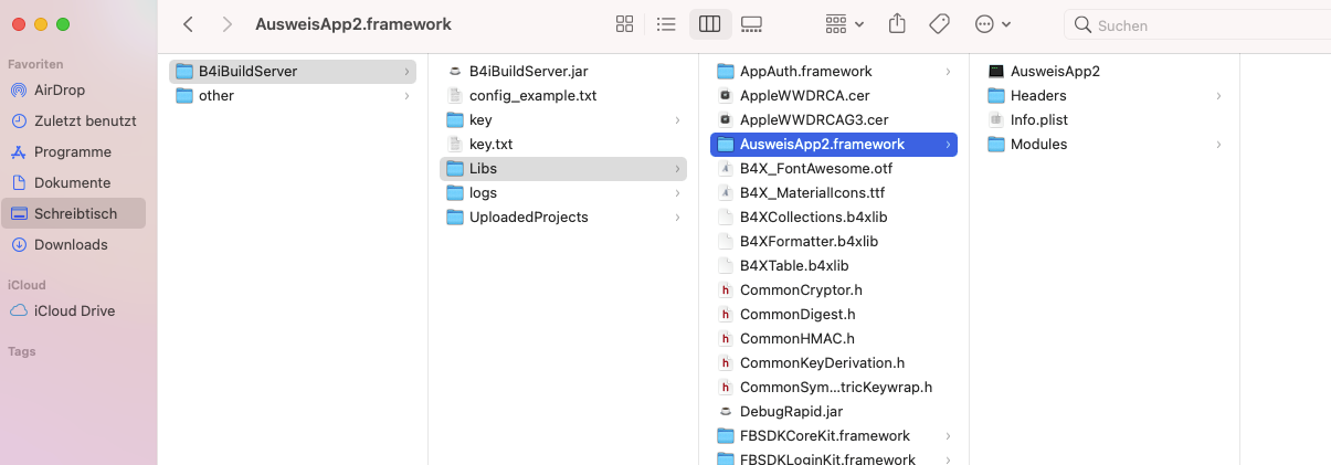 include xcframework Problem | B4X Programming Forum