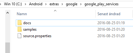Google Play services missing files after install [SOLVED] | B4X Programming Forum