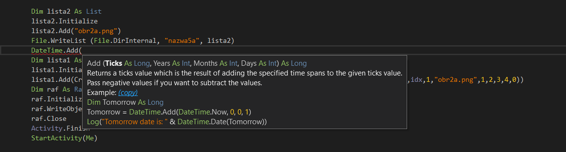 Full translation of the B4X environment- (hints) | B4X Programming Forum