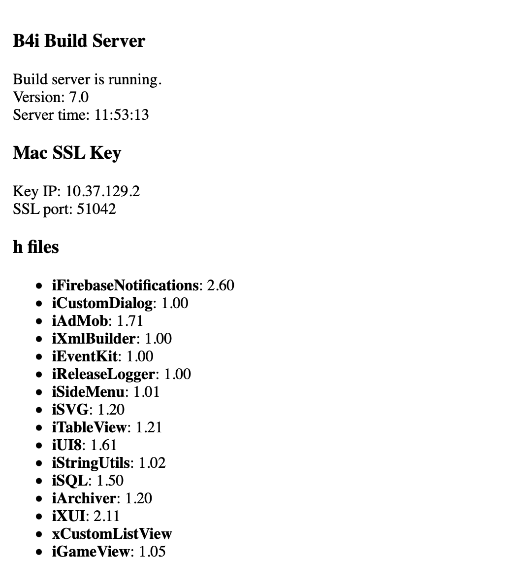 Would like to use local builder | B4X Programming Forum