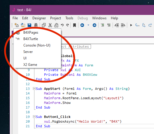 IDE B4A and B4J missings tabs????? | B4X Programming Forum