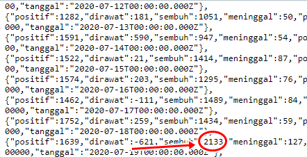 Retrive JSON api,how to get spesific value | B4X Programming Forum