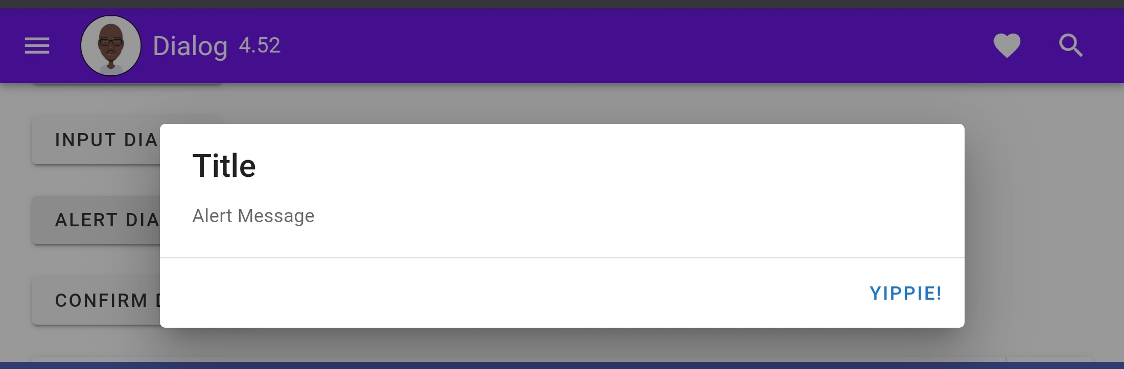 [BANanoVueMaterial] Problem with Alert Dialog! | B4X Programming Forum