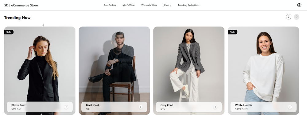 [Web][SithasoDaisy5] eCommerce/Online Store b4xtemplate | B4X ...