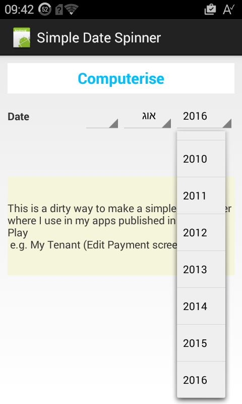 Spinner Question | B4X Programming Forum