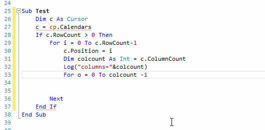 B4A 5.20 beta - Autocompletion does not work "recursive" | B4X Programming Forum