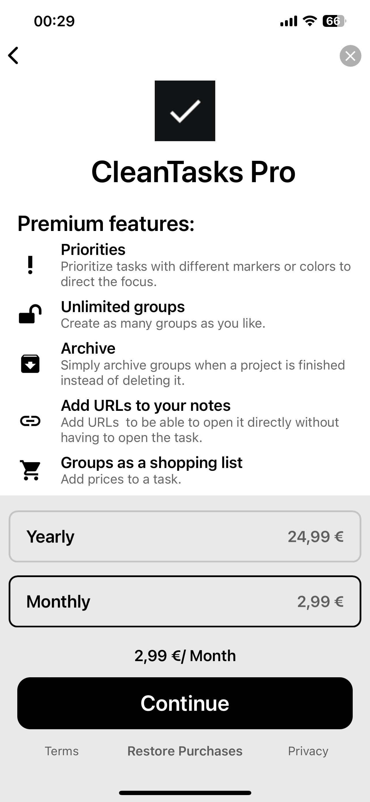 CleanTasks - a minimalist to-do list | B4X Programming Forum