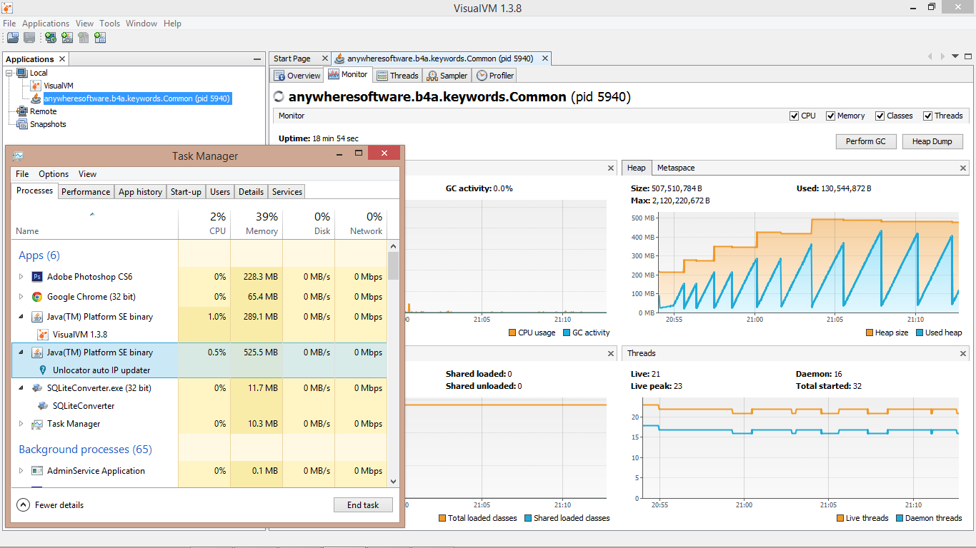 Chewing up memory | B4X Programming Forum