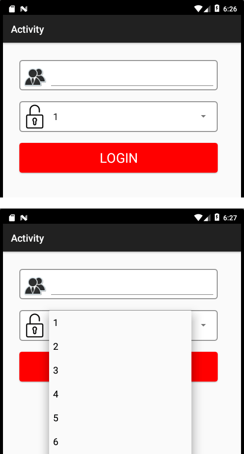 Edittext And Spinner With Image And Boarder B4x Programming Forum