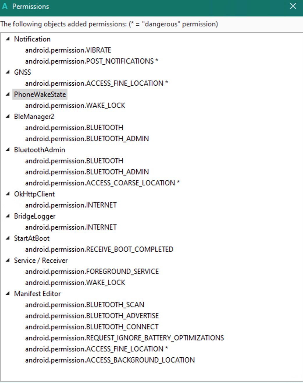 who thinks google will approve a application with this permission | B4X Programming Forum