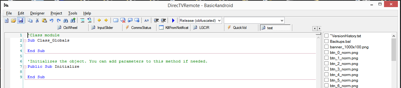 Tabs disappear when adding new modules | B4X Programming Forum