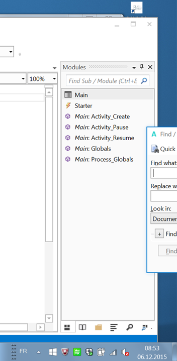 Where is Find and Replace? | B4X Programming Forum