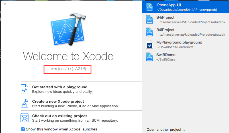 B4I 2.0 does not support XCODE 7.0(7A218)? | B4X Programming Forum