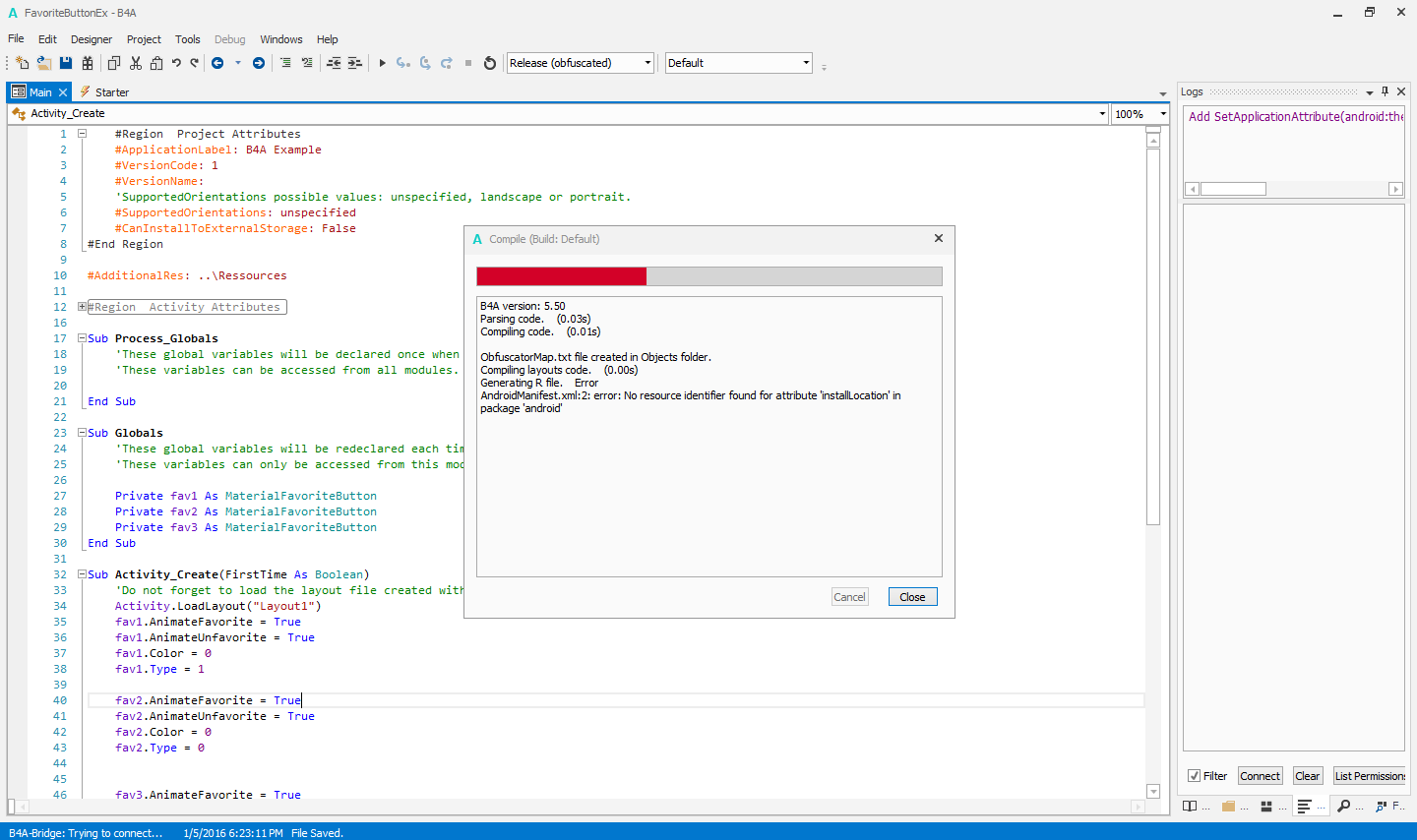 MaterialFavoriteButton | Page 2 | B4X Programming Forum