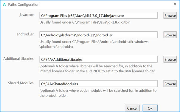 Android\Platforms empty1 | B4X Programming Forum