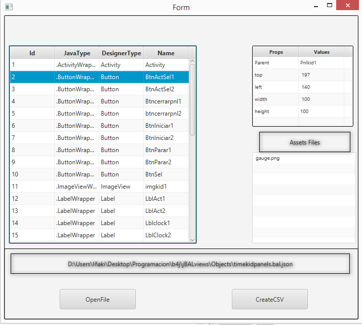 get information from .BAL file | B4X Programming Forum