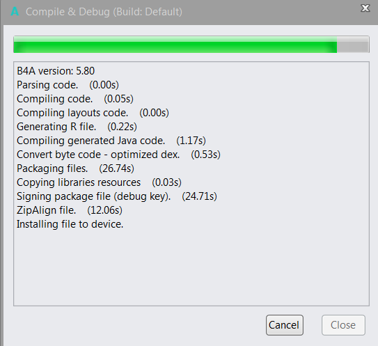 Slow compiling | B4X Programming Forum