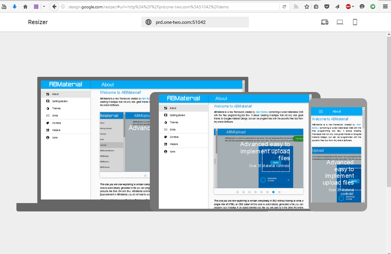[ABMaterial] Lib for mobile web app | B4X Programming Forum