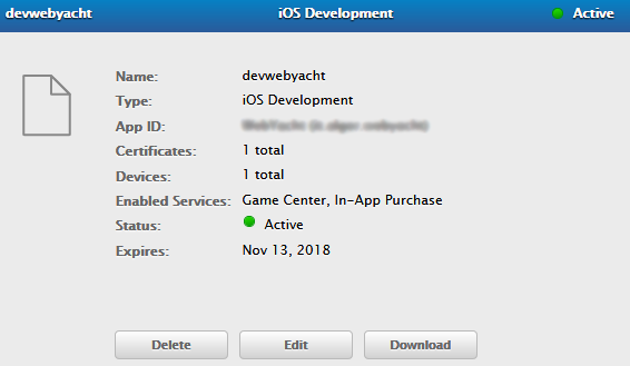 Release Build Error Provisioning Profile Doesnt Include Signing