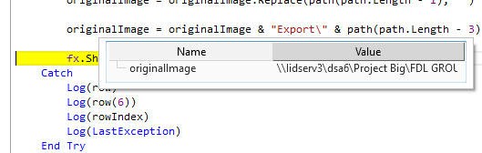 Debuger on hover to variable window... | B4X Programming Forum