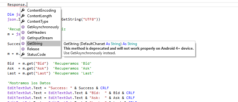 Parsear json. Lección 1 [SOLUCIONADO] | B4X Programming Forum