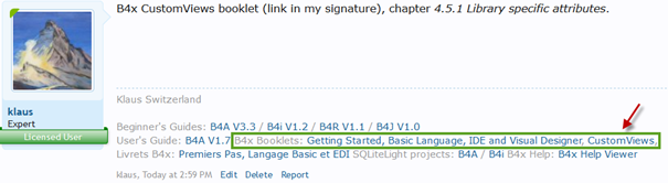 How to change library version | B4X Programming Forum