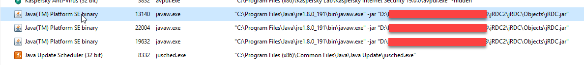 Limit jRDC2 process in Windows | B4X Programming Forum