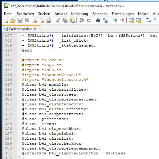 warning: non-portable path to file ''icustomlistview.h" | B4X Programming Forum