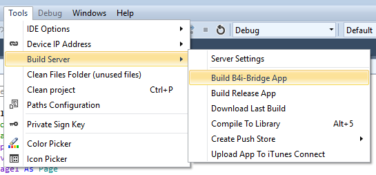 installation b4i Bridge to iPhone | B4X Programming Forum