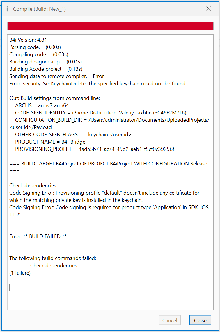 installation b4i Bridge to iPhone | B4X Programming Forum
