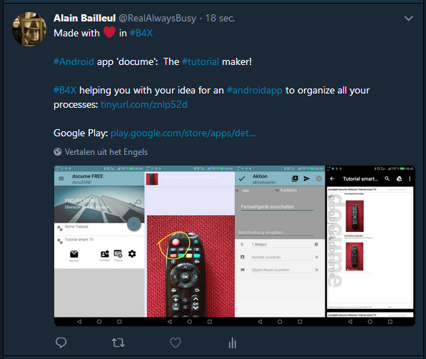 proobjekt docume - create handouts and step by step instructions | B4X Programming Forum