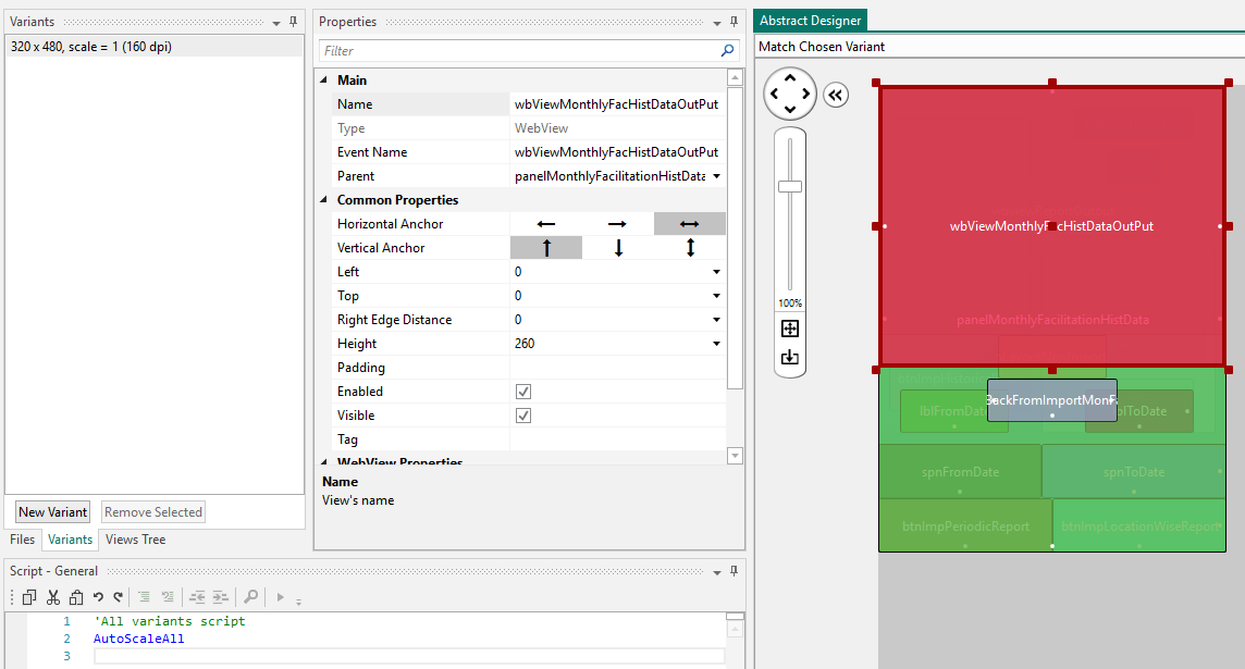 How to ensure that the GUI design setup for Mobiles envelop the ...