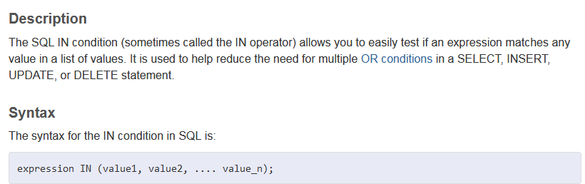 IN OPERATORE LIKE SQL | B4X Programming Forum