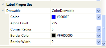 Round Button turns square when I change the color | B4X Programming Forum