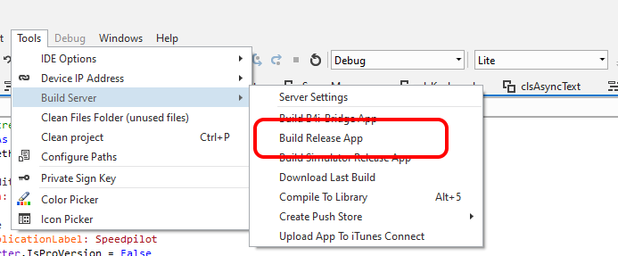 Additional compiler options | B4X Programming Forum