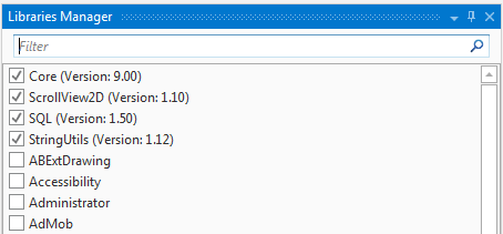 missing Library in SQLExample [Solved] | B4X Programming Forum