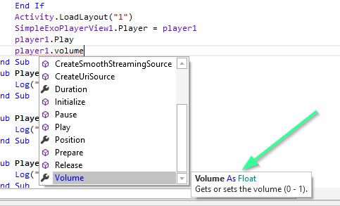 exoplayer - volume bug? | B4X Programming Forum