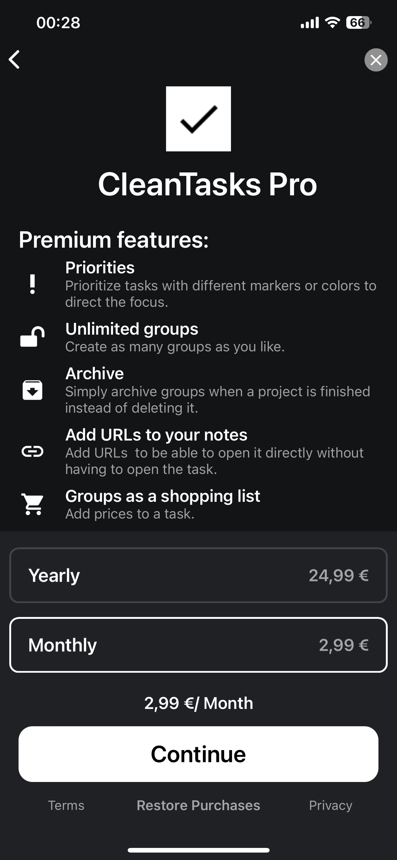 CleanTasks - a minimalist to-do list | B4X Programming Forum