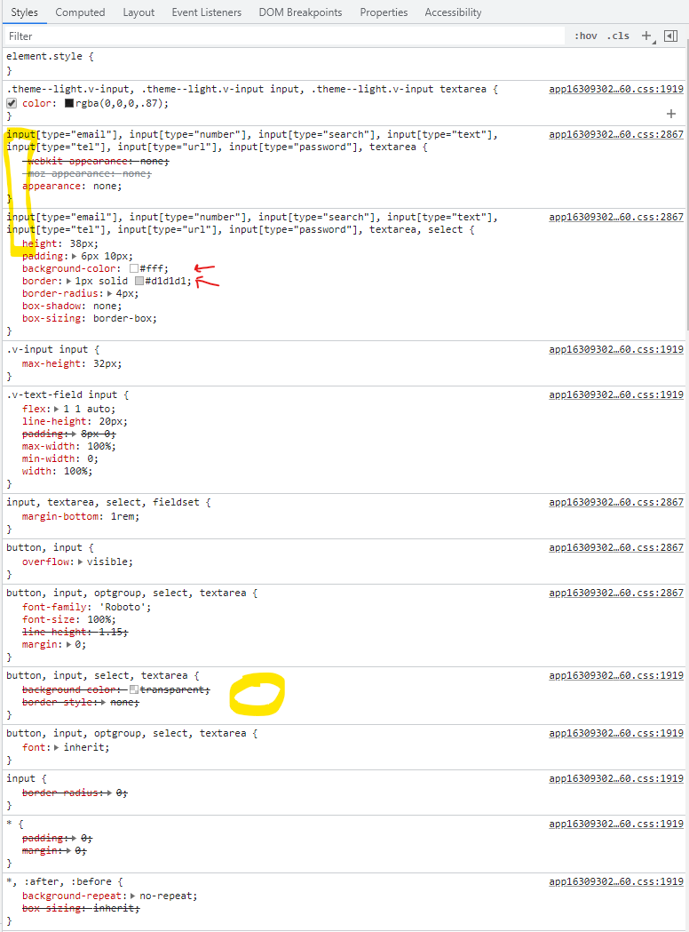 [BANanoVuetifyAD3] Why do Select and Textfields get a white field with a grey boarders ? | B4X ...