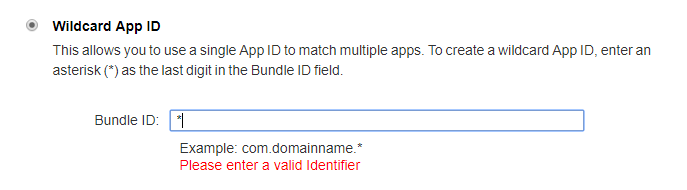 [Solved] B4i Configuration - App ID (wildcard) | B4X Programming Forum