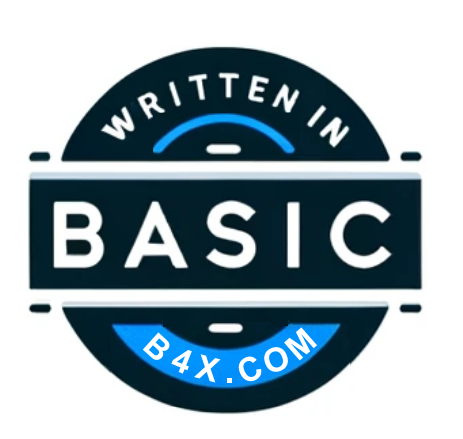 Let's create a "Written in BASIC" logo that we can proudly display in our apps! | B4X ...