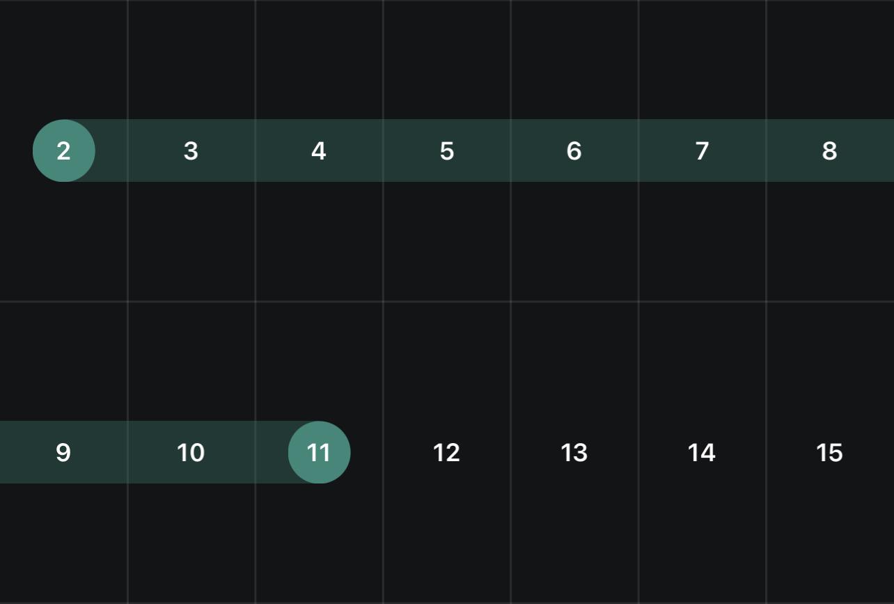 Is there a library that allows the user to select a date range? | B4X Programming Forum