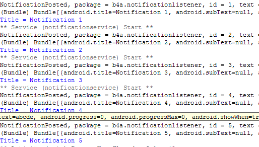 NotificationListener library (NotificationListenerService) | B4X ...