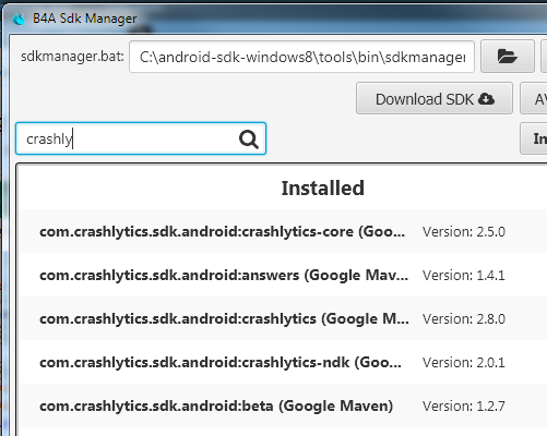 B4A Library - Crashlytics - crash reports | B4X Community - Android, iOS, desktop, server and ...